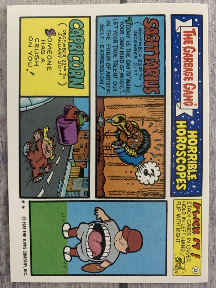 Garbage Pail Kids GPK 15th Series Picky Nick Card 585a | eBay