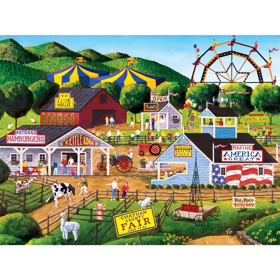 MasterPieces - Family Time - Summer Carnival 400 Piece Jigsaw Puzzle | eBay
