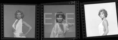 3 Fran Jeffries Movie Actress Model Harry Langdon Negative w/rights Lot ...