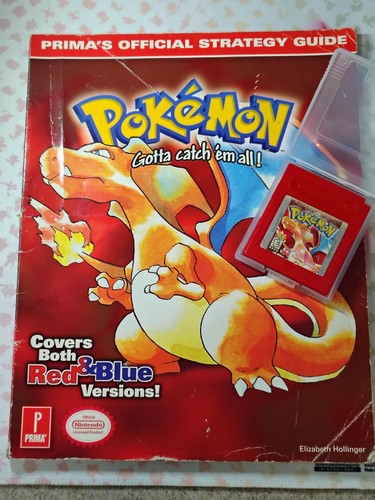 Authentic Gameboy Pokemon Red And Prima Red Magazine | eBay