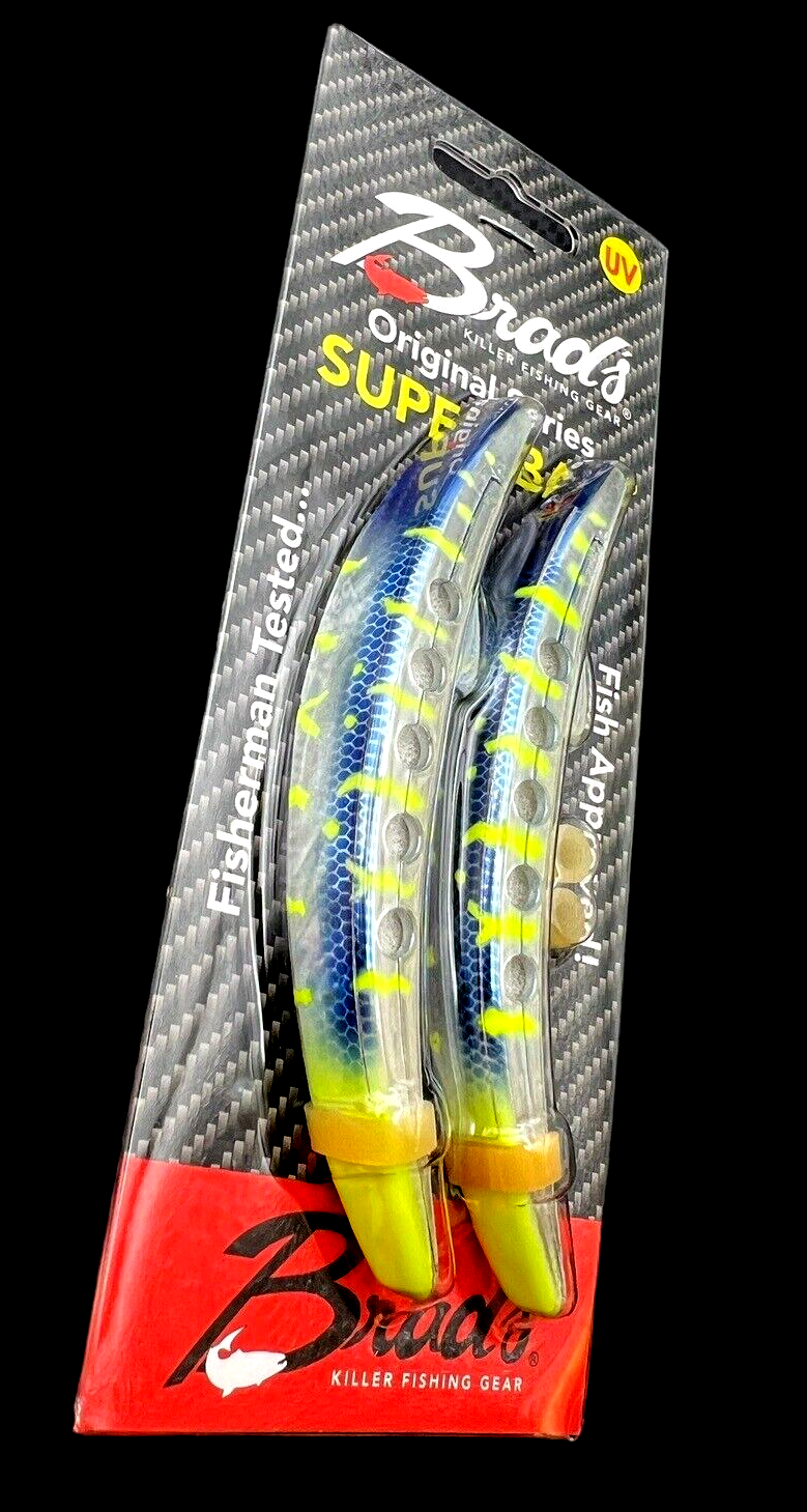 BRAD’S 2-Pack Super Bait original UV “DEAVER ACHEIVER" ORIGINAL Lure ...