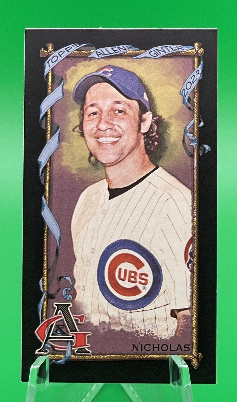 2023 Topps Allen Ginter THOMAS IAN NICHOLAS Black Mini ROOKIE OF THE ...