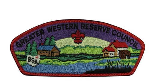 Greater Western Reserve Council OH CSP RED Bdr (NE3824) | eBay