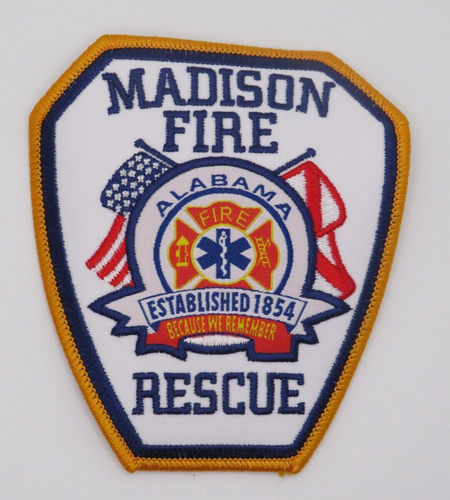 Madison Alabama Fire Rescue patch | eBay