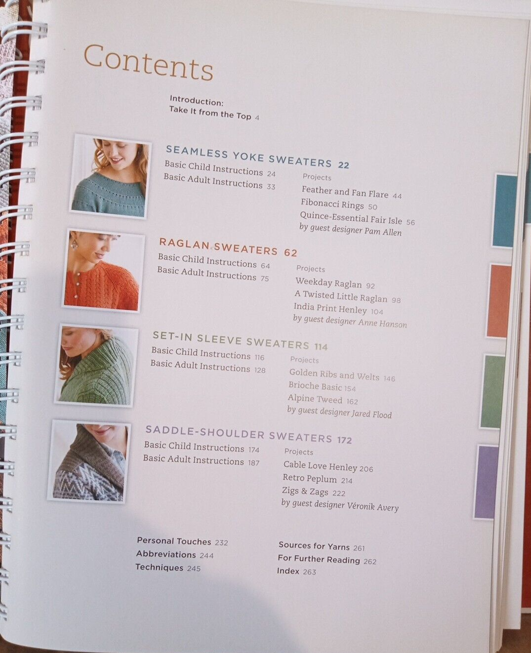 Knitter's Handy Book of Top-Down Sweaters : Basic Designs in Multi ...