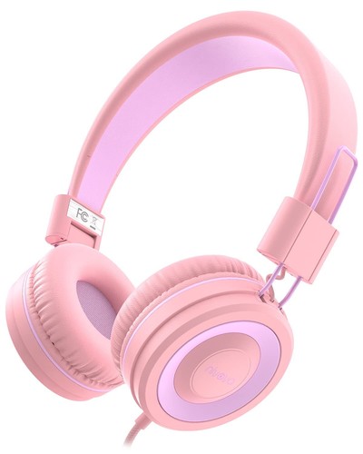 NIVAVA Kids Headphones K8 Wired Headphones for Kids with Adjustable ...
