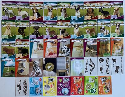 Dog Card Set 2006 Enterplay Nintendo Nintendogs 43 Trading Cards ...