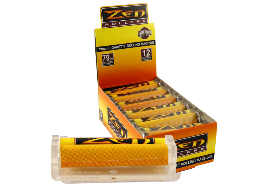 Zen 79mm Cigarette & Joint Rolling Machine – Acrylic Single Wide Roller ...