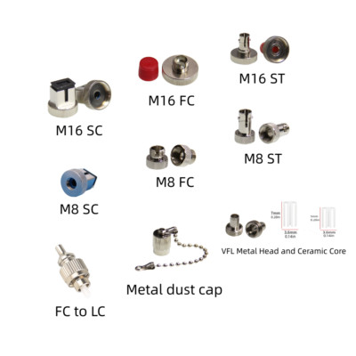 Optical Power Meter SC/FC/ST/LC Adapter OPM VFL Optical fiber power ...