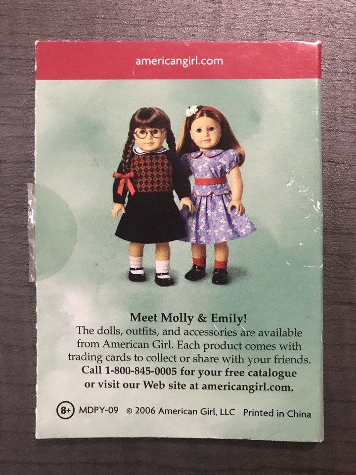 American Girl Molly & Emily trading cards | eBay