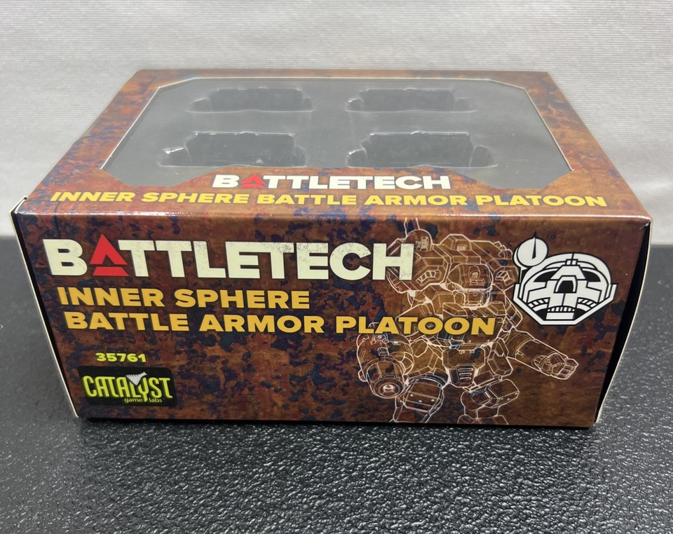 New in Box Catalyst BattleTech Mercenaries: Inner Sphere Battle Armor ...