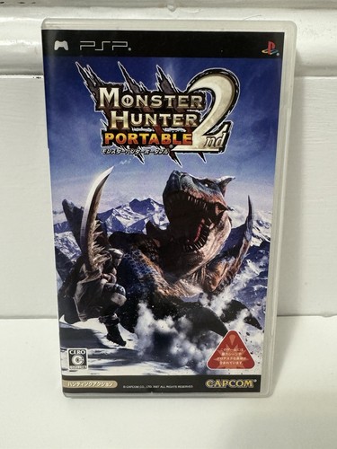PSP Monster Hunter Portable 2nd Sony Playstation, 2006 Japan ...