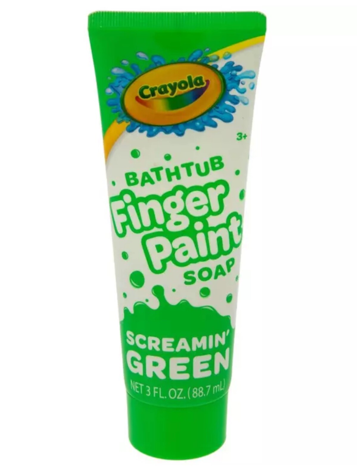 Crayola Bathtub Finger Paint Soap, Screamin’ Green, 3 Fl. Oz. Tube | eBay