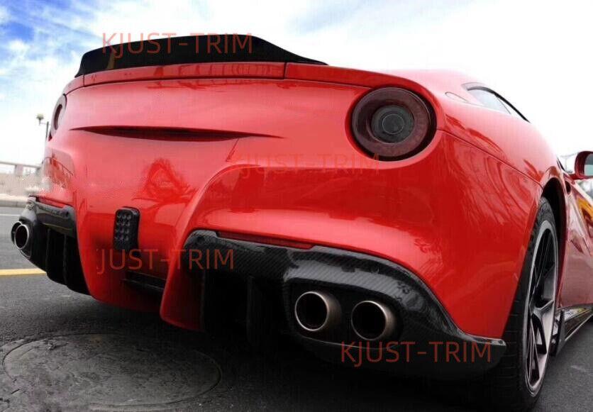 For Ferrari F12 13-2017 DM Style Forge Carbon Fiber Rear Trunk Spoiler ...