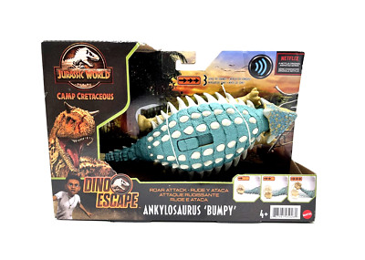 Jurassic World Roar Attack Ankylosaurus Bumpy Camp Cretaceous Chaos ...