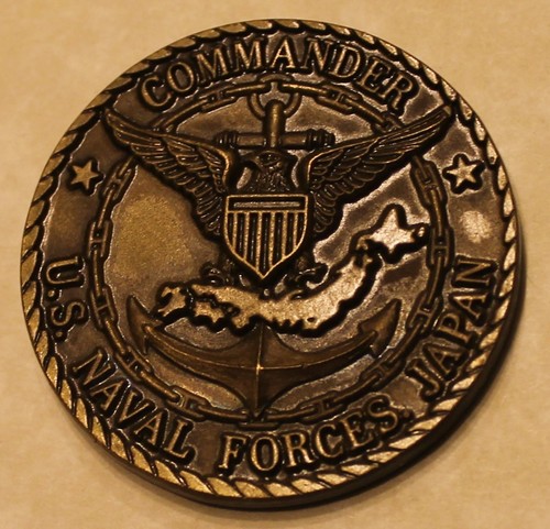 US Naval Forces Japan Command Master Chief Navy Challenge Coin | eBay