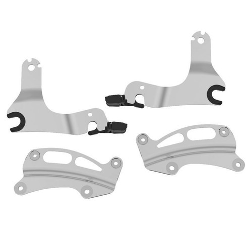 Quick Release Attachment Point Kit 14-Up Touring Models Chrome Kuryakyn ...