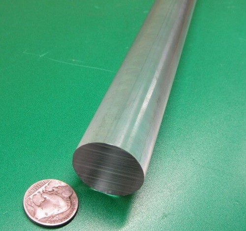 Polycarbonate Round Rod 1 1/8" (1.125") Diameter x 48" Length, Natural ...