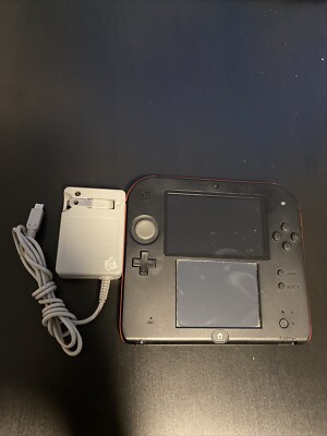 Nintendo 2DS Launch Edition Crimson Red Handheld System 45496780920 | eBay