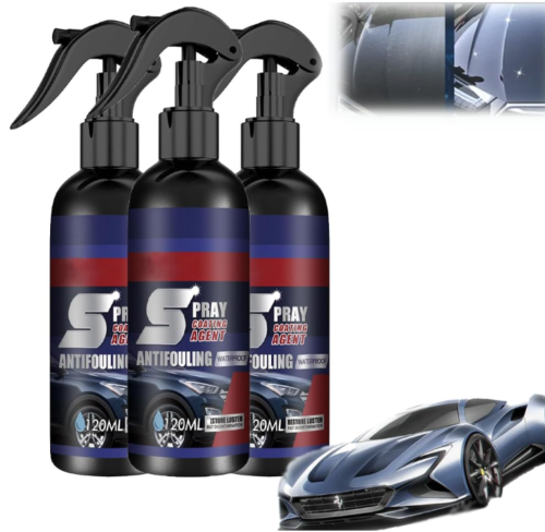 1/2/3Pcs High Protection Quick Car Coating Spray Waterproof and Anti ...