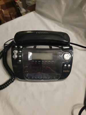 Emerson Research CKT9087 Phone w/ Smart Set Auto Clock Dual Alarm ...