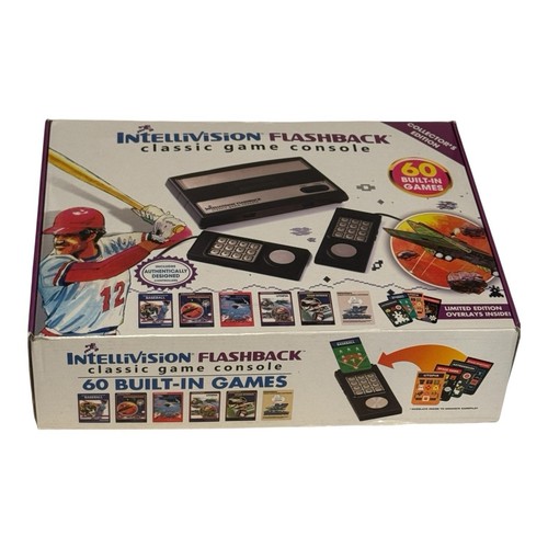 Intellivision Flashback Classic Console Collectors Edition 60 Games New ...