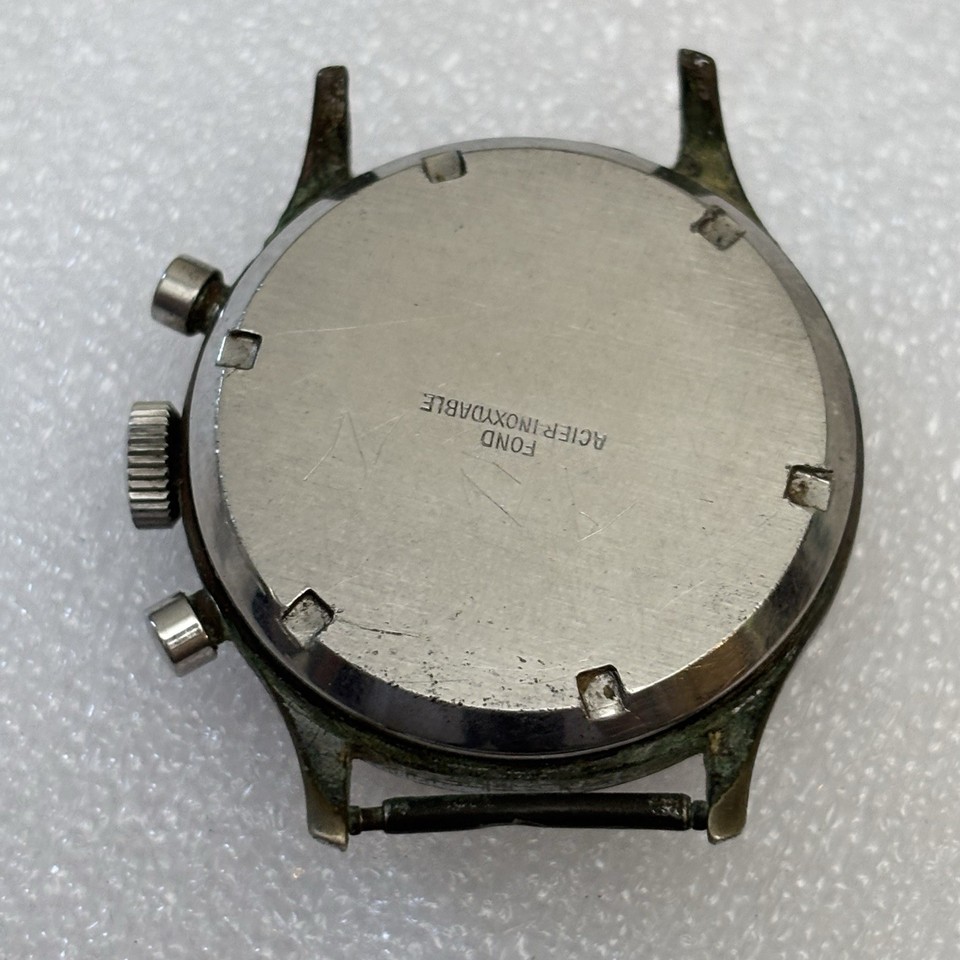 Broken Vintage Aralda Suisse Watch Incabloc Watch Landeron Chronograph ...