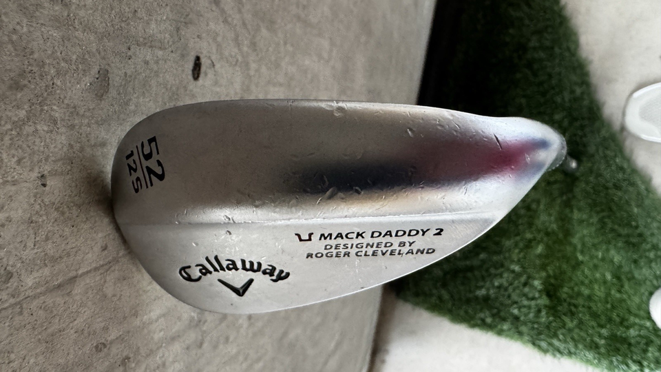 Callaway Mack Daddy 2 52* Wedge/RH/12 Bounce/Stiff/S Grind/Excellent ...