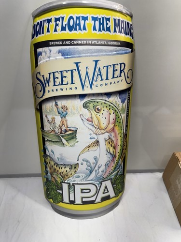 SWEETWATER BREWING Fish Metal 24" Craft Beer Sign IPA | eBay