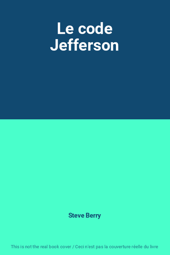 Le code Jefferson, Steve Berry | eBay