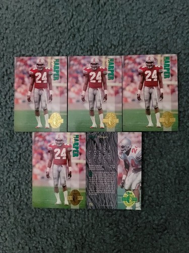 Roger Harper (1993) Classic Four Sport Football Card Lot of approx 5 ...