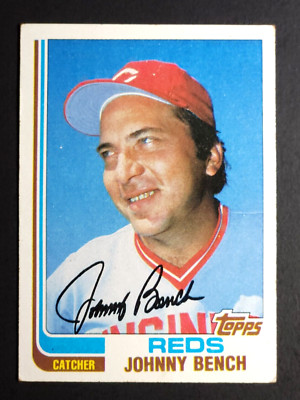 1982 TOPPS BASEBALL #400 JOHNNY BENCH CINCINNATI REDS *HOF* *EX* | eBay