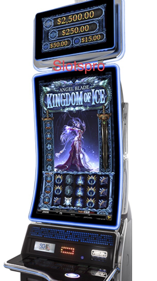 SG SCIENTIFIC GAMES J43 Angel Blade Kingdom of Ice Slot Machine ...