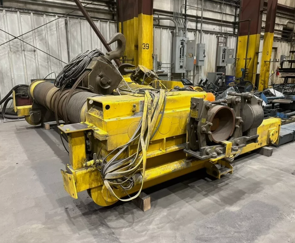 2022 Zenar Overhead Crane, 20/10 Ton Capacity, Class "E" Hot Metal ...