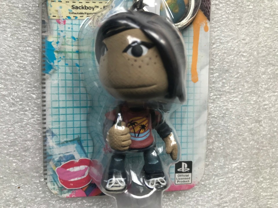 Official Sackboy Keyring/Keychain PROMO Little Big Planet Figure PS4 ...