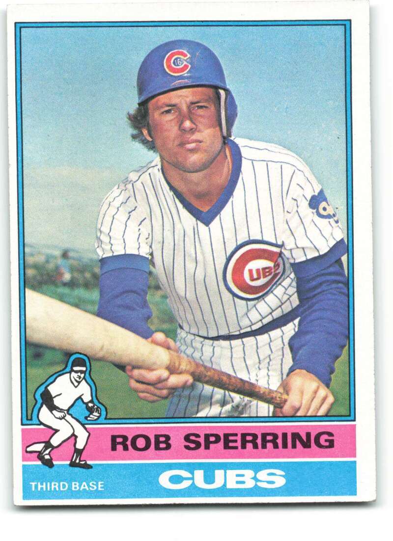 1976 Topps #323 Rob Sperring NM+ RC Rookie Cubs ID:324947 | eBay