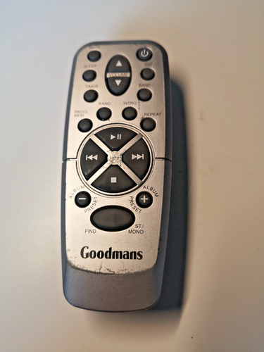 Goodmans CD Micro System Remote Control CD1501MP3 | eBay