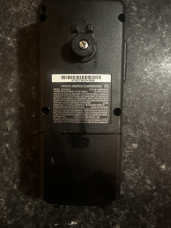 Uniden BCD436HP HomePatrol Series Digital Handheld Scanner 807032945633 ...