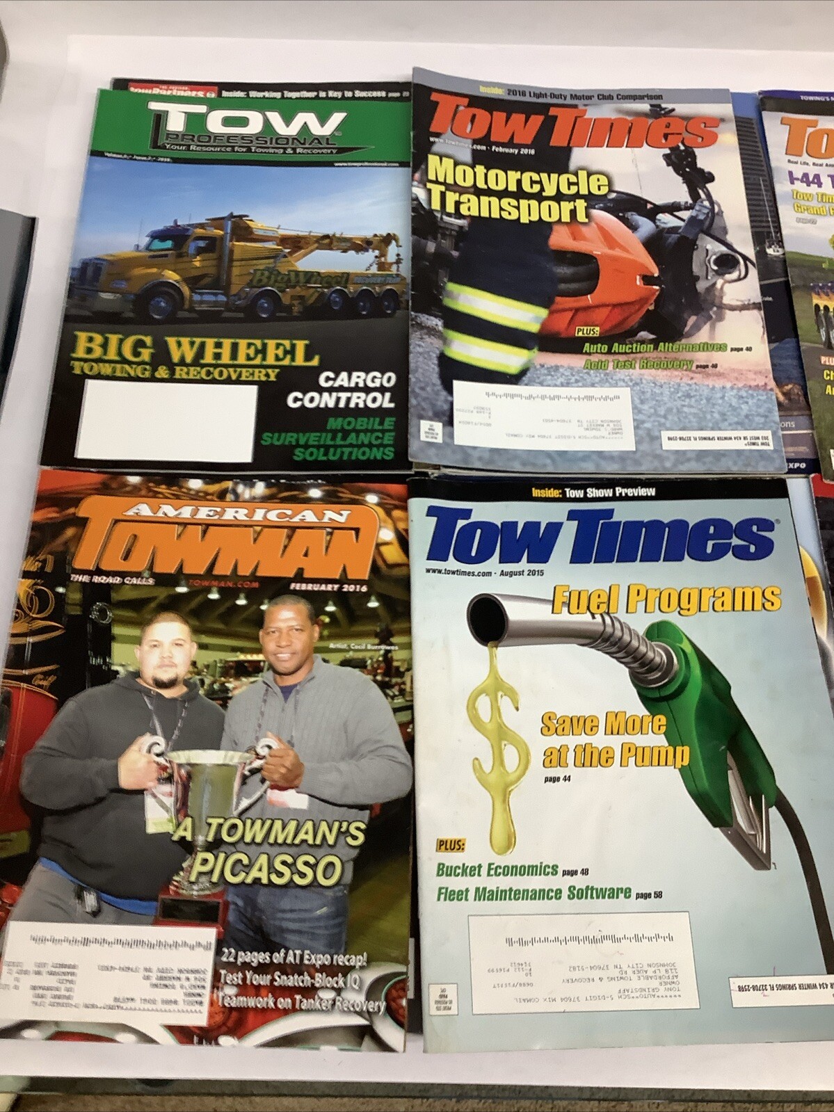 Wrecker Tow times American Tow an Magazine Lot 20 Magazine Lot | eBay