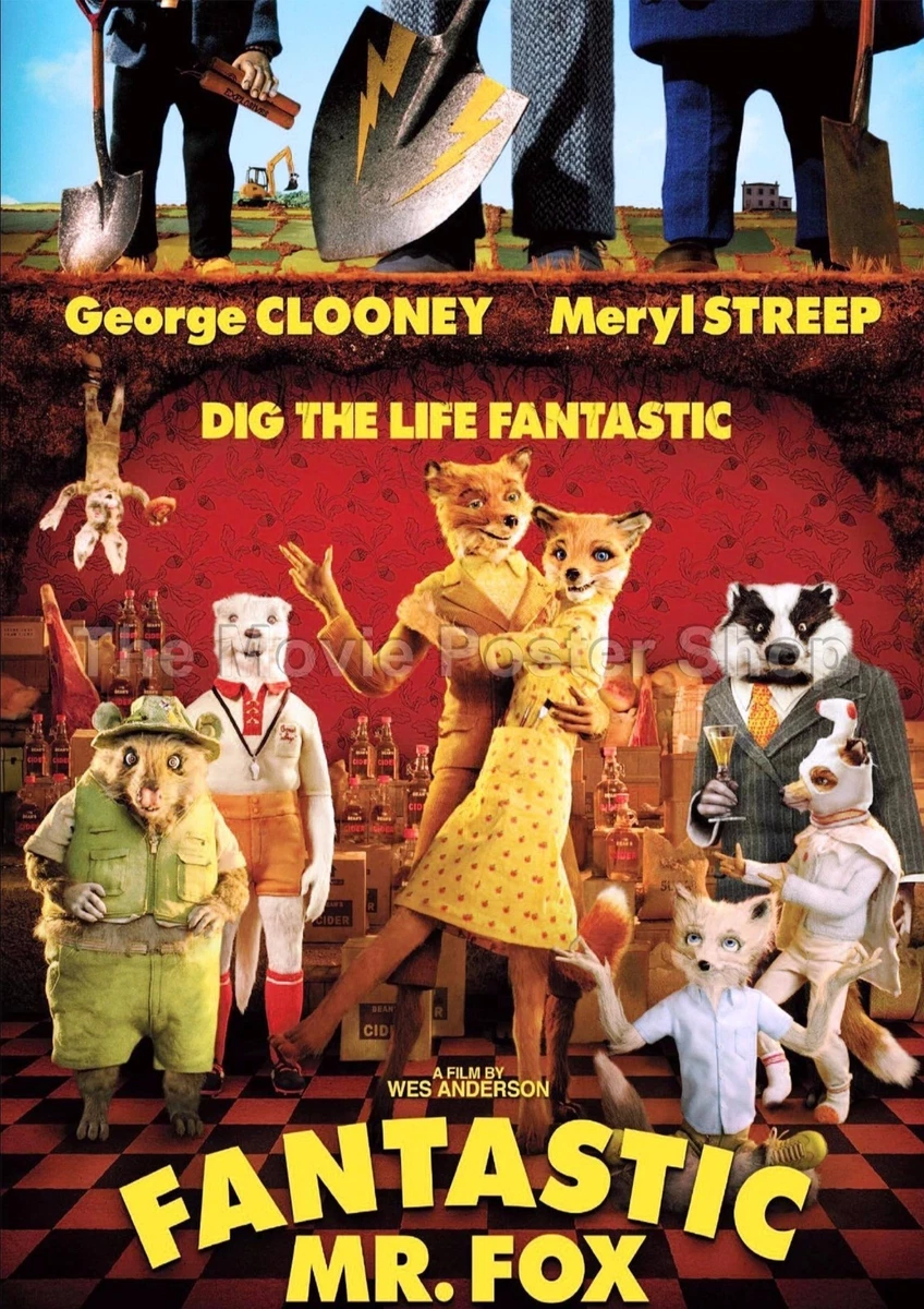 Fantastic Mr Fox Movie Poster