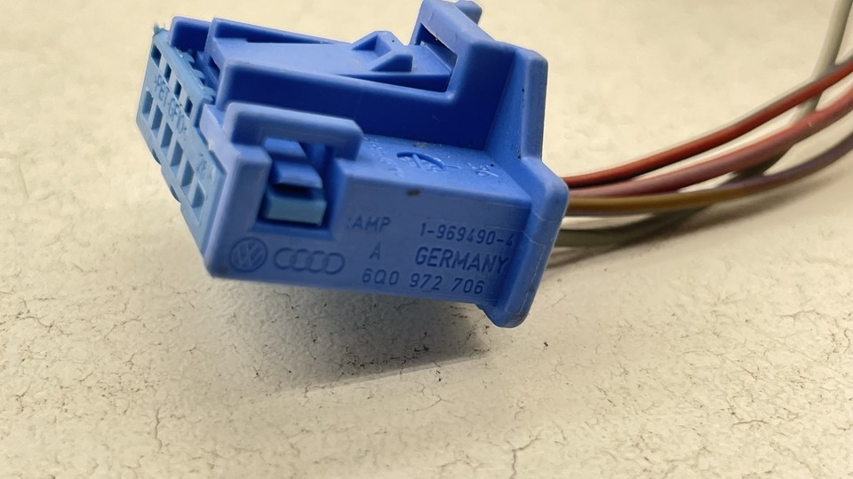 VW Audi Porsche Wiring Harness Plug Connector 5 Wire Pigtail OEM ...