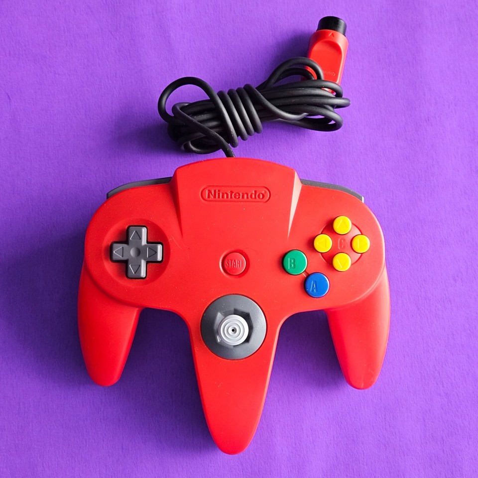 Official Nintendo 64 Controller AUTHENTIC 👾 OEM N64 Remote Original NUS ...