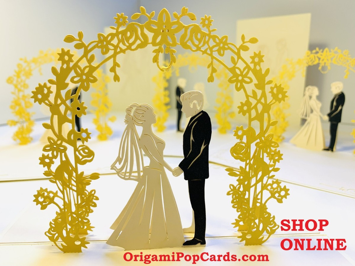 Origami Bride And Groom