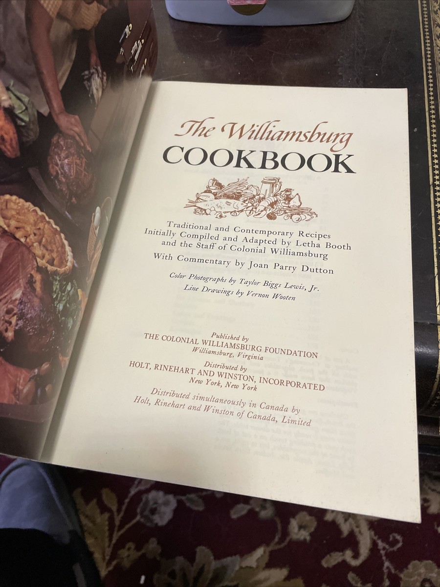 Typical Colonial Menu