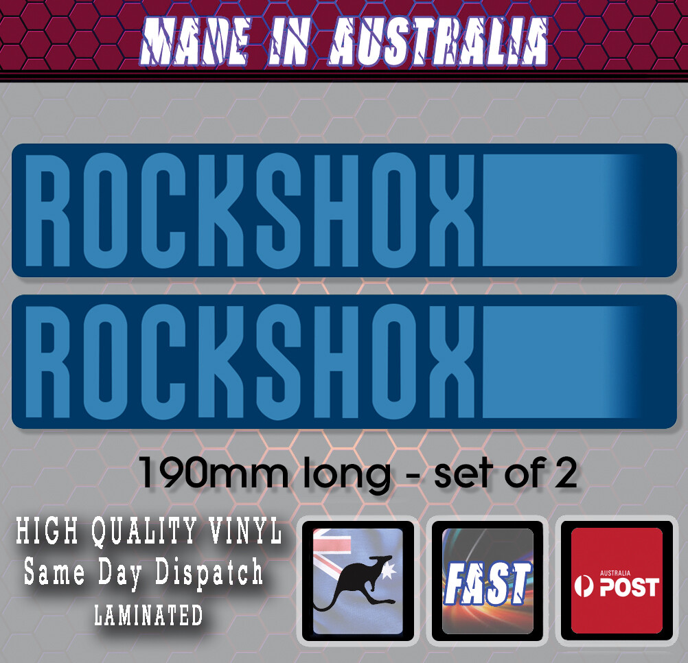 Rockshox fork stickers generic / 35 Style Sticker - REPRODUCTION 6 ...