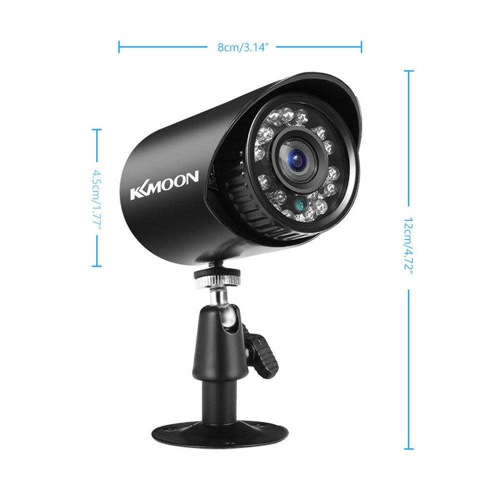 KKmoon 2MP 1080P Analog Security Camera Surveillance & NTSC System HD ...