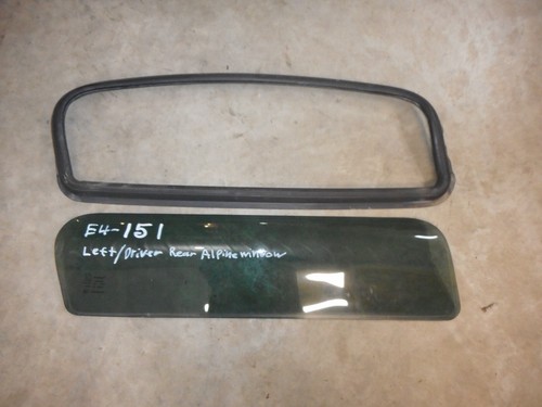 1997 LAND ROVER DISCOVERY I LEFT DRIVER REAR ALPINE WINDOW GLASS | eBay