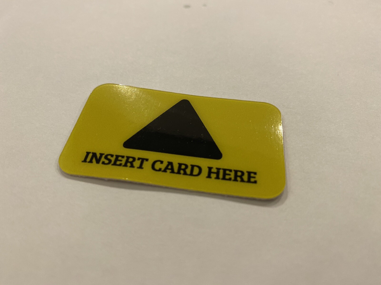 LEVC Zettle Lopay Curb Card Machine “Insert Card Here” Quality Sticker ...