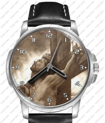 Jesus Christon Cross Christian Unique Unisex Beautiful Wrist Watch UK ...