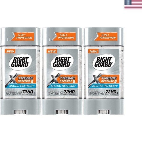 Total Defense 5 Power Gel Antiperspirant in Arctic Refresh - 3 Pack (12 ...